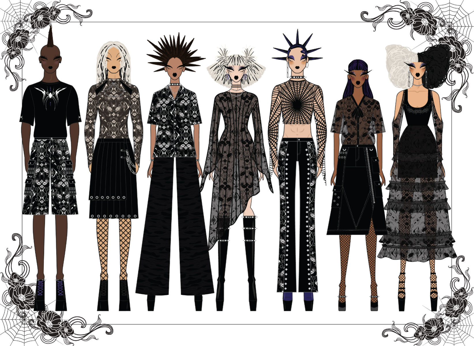 androgynous Gothic collection by christian-mignuoli - ARTS THREAD